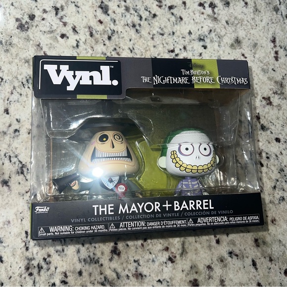 Funko | Other | New Funko Vynl Nightmare Before Christmas Mayor Barrel ...